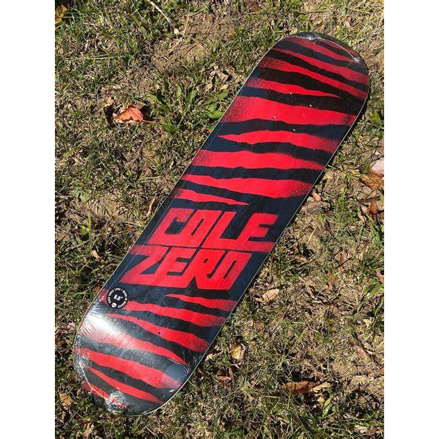 zero skateboard deck pro COLE red designs 8inch 7 layers canandian ...