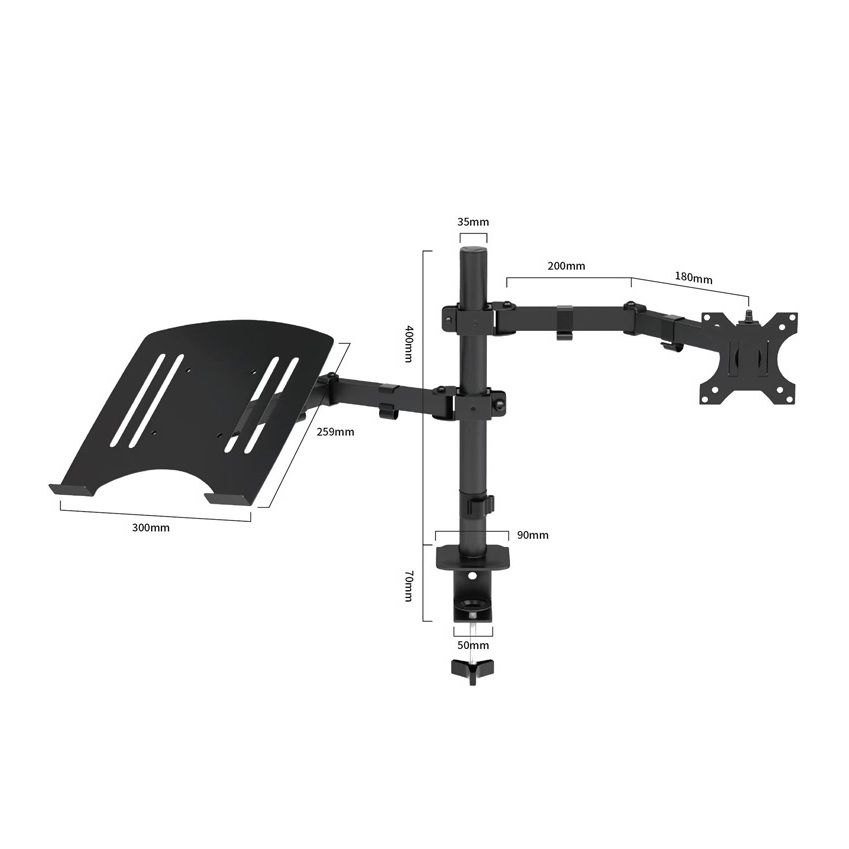 14-32-inch single /arms table table computer monitor LCD TV fixture ...