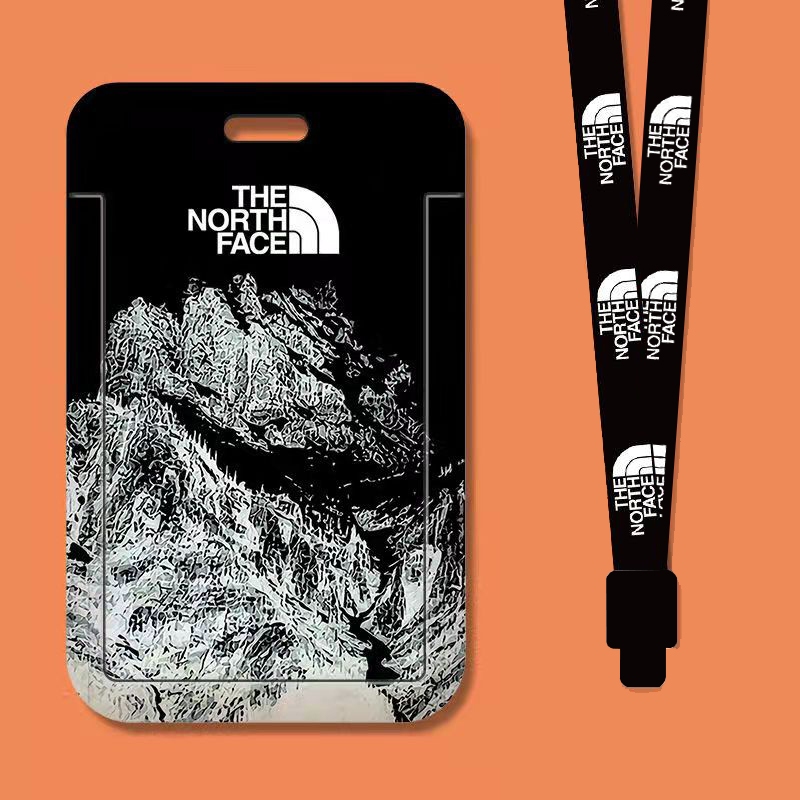 The North Face card holder student card cover protective lanyard card ...