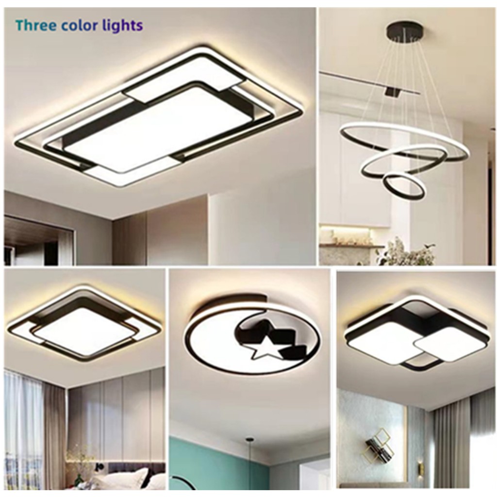 Living Room Lights Modern Atmospheric Nordic Simple Lighting Household ...