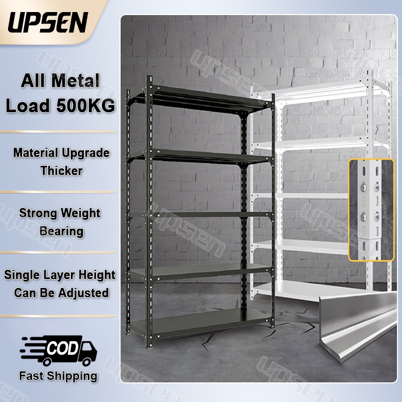 Adjustable 5/6 Tier All Metal Frame Rack Home kitchen Store Storage ...