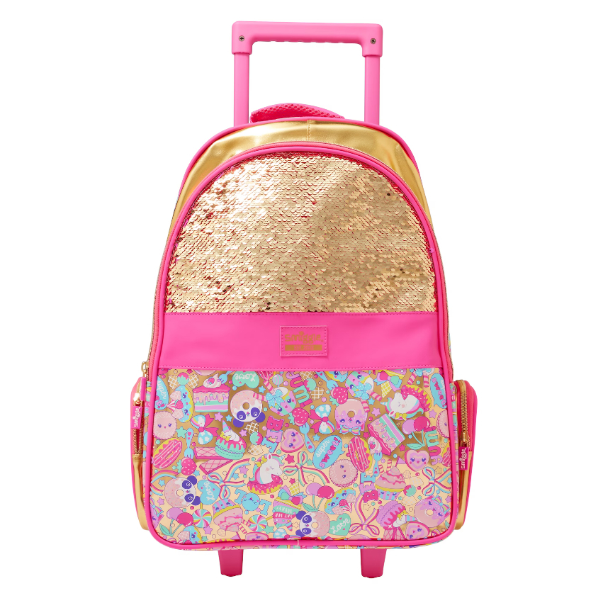 Smiggle Trolley Backpack With Light Up Wheels Collection | Shopee Malaysia