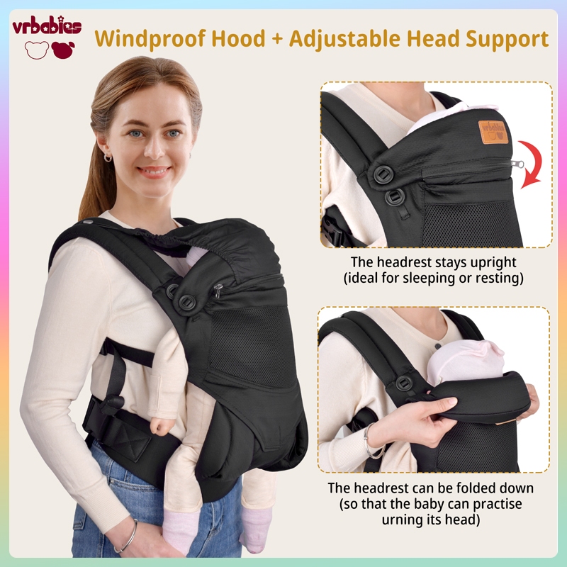 Vrbabies Kain Dukung Baby Newborn Baby Carrier For Newborns From Birth ...
