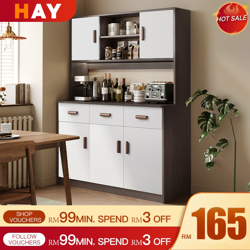 Kitchen Cabinet Almari Dapur Kabinet Dapur Bertutup Storage Sideboard ...