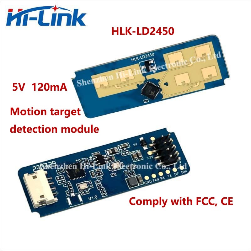 Hlk-ld2450 Hlk-ld2450 24GHz One-transmitter-two-receiver Human Motion ...