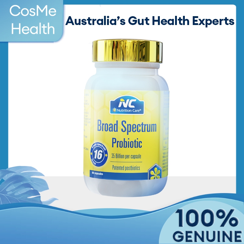 Nutrition Care Broad Spectrum Probiotic 35 Billion CFU 60 Capsules (EXP ...