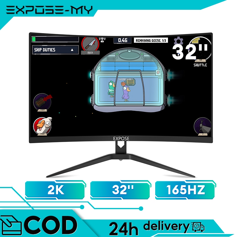 EXPOSE IPS Panel FHD Curve Monitor (32") | Shopee Malaysia