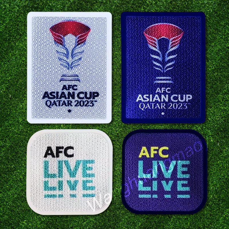 2023 Asian Cup flocking patch football patch | Shopee Malaysia