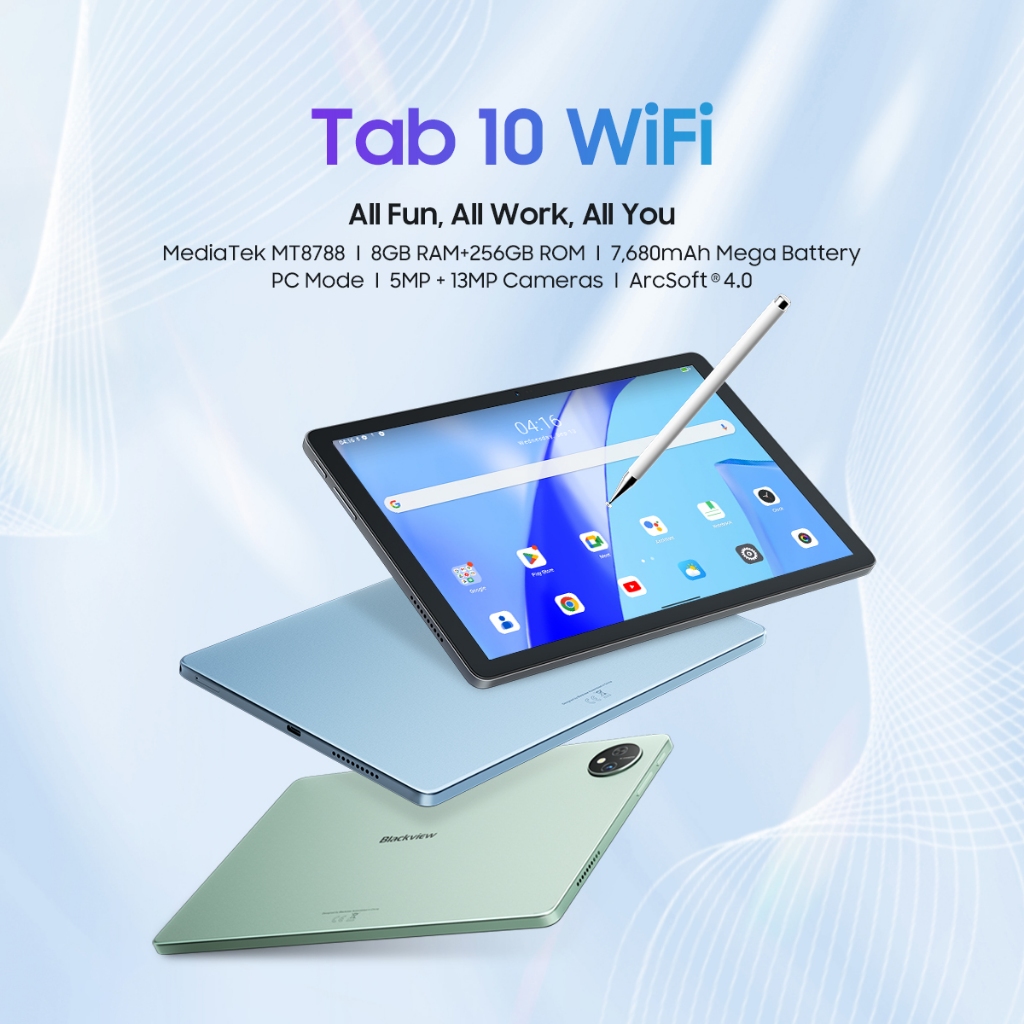 New Arrival Blackview Tab 10 Wifi Android Tablet (10.1'' / 8GB RAM ...