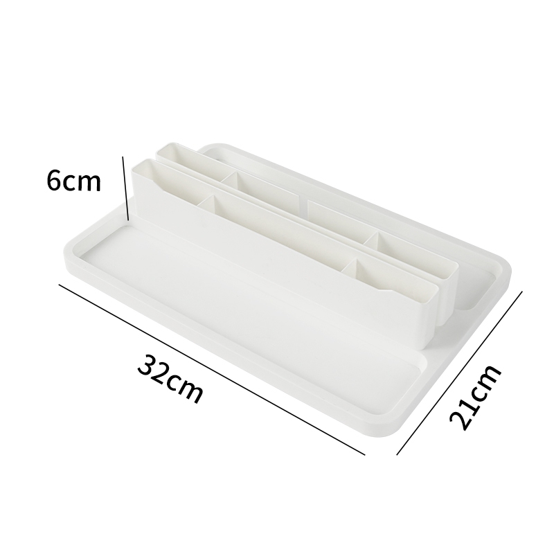 56x56cm Pegboard Perforated Wall Mounted DIY Display Shelf Rack Desk ...