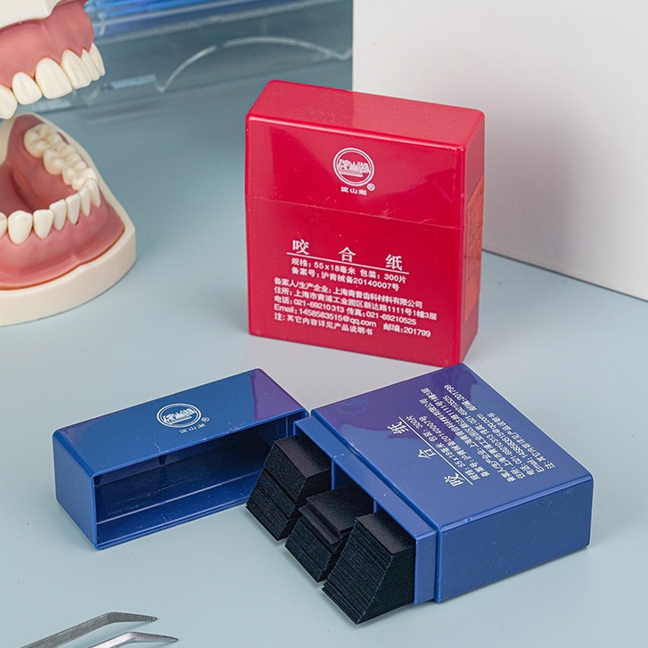 300 Sheets Dental Articulating Paper Dental Lab Products Teeth Care ...