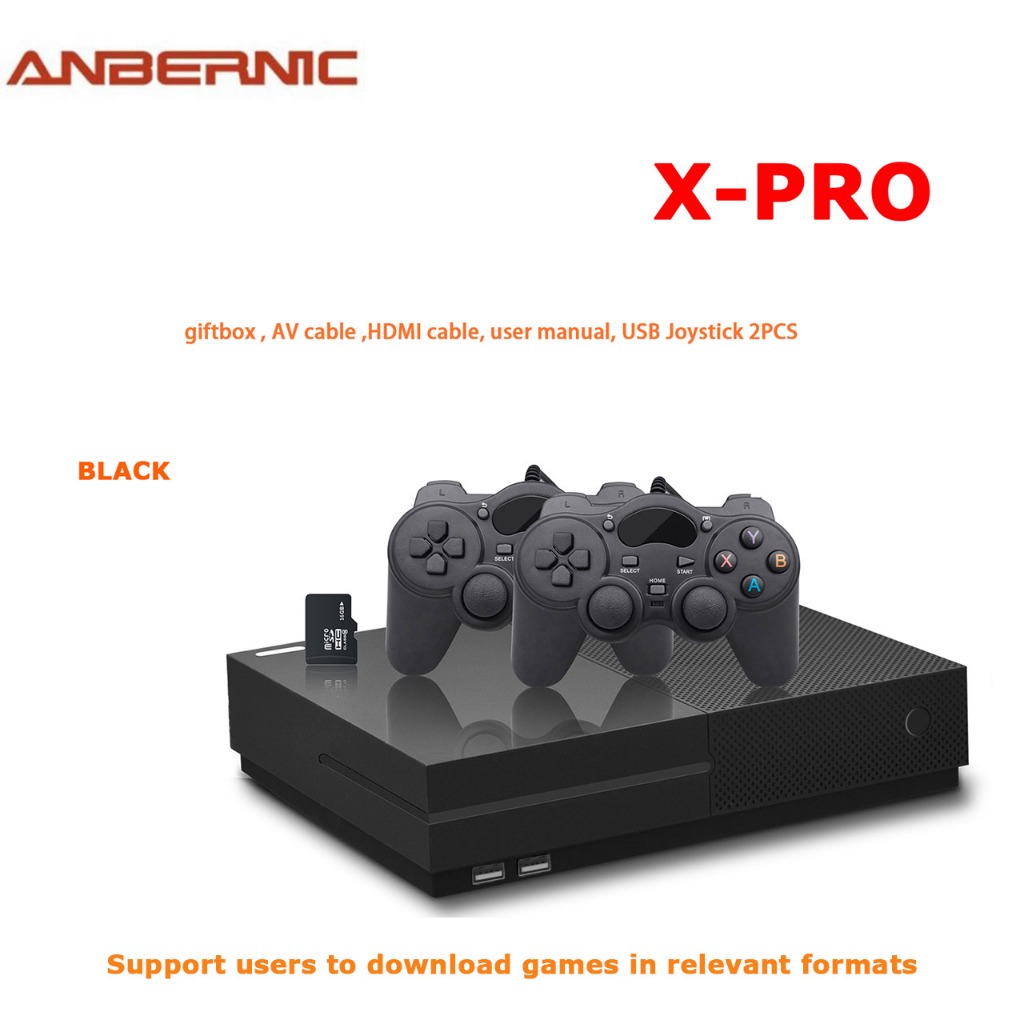 ANBERNIC X-PRO Retro Game Console 4K HDMI 1280 x 720p 128M DDR3 (4GB ...