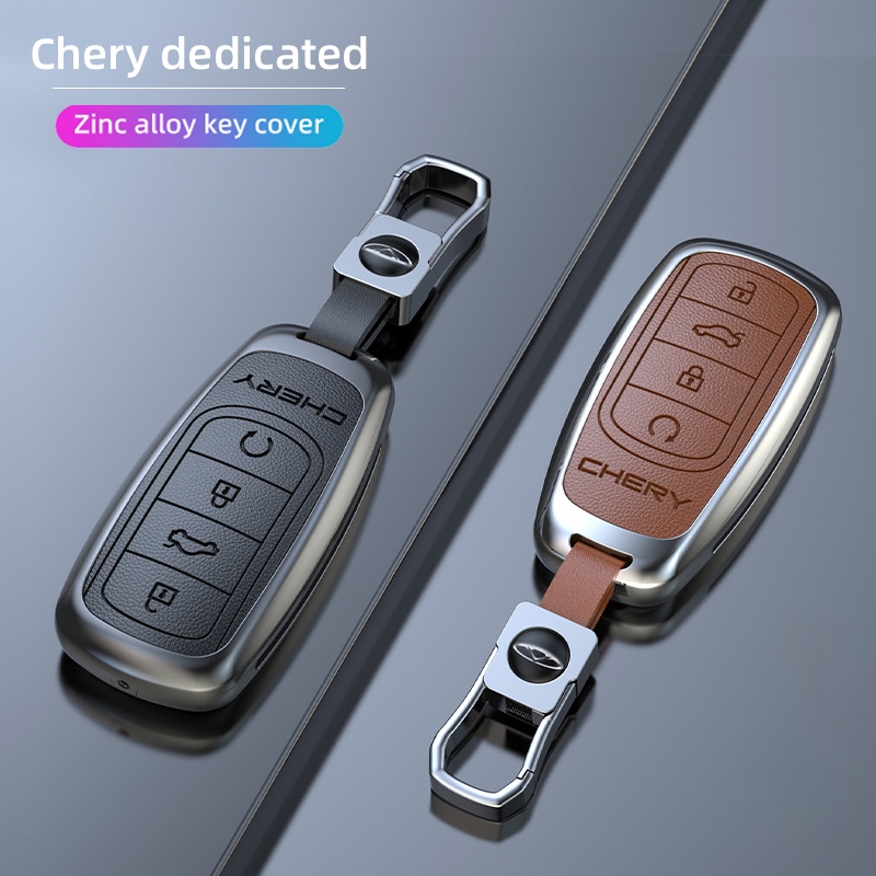 Zinc alloy Car Key Case Cover For Chery Tiggo 8 Pro Tiggo 8 plus New 5 ...