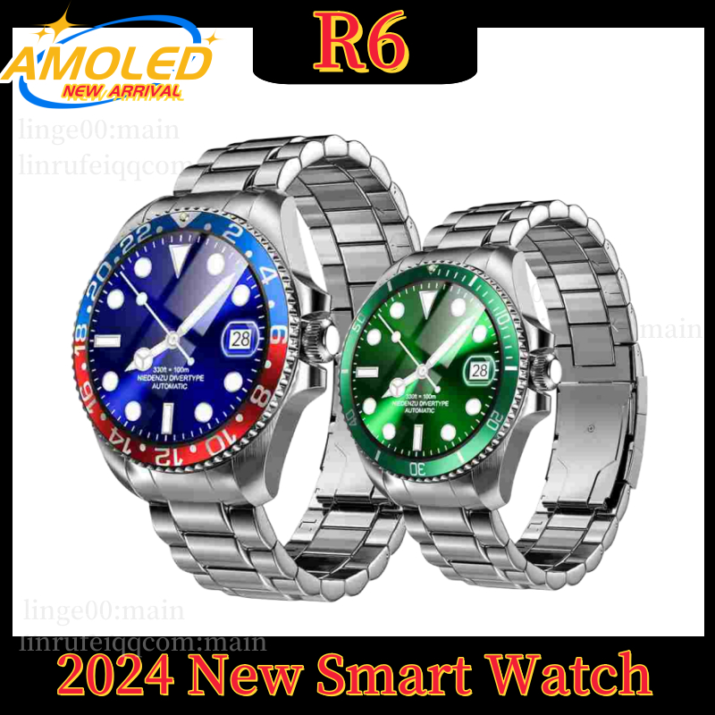 2024 R1 Smart Watch For Men IP68 Waterproof NFC ECG+PPG Bluetooth Call ...