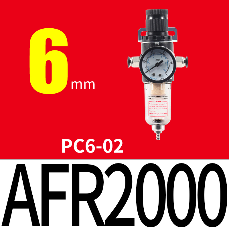 AFC2000 1/4 inch Pneumatic Air Pressure Regulator Water Oil Filter ...