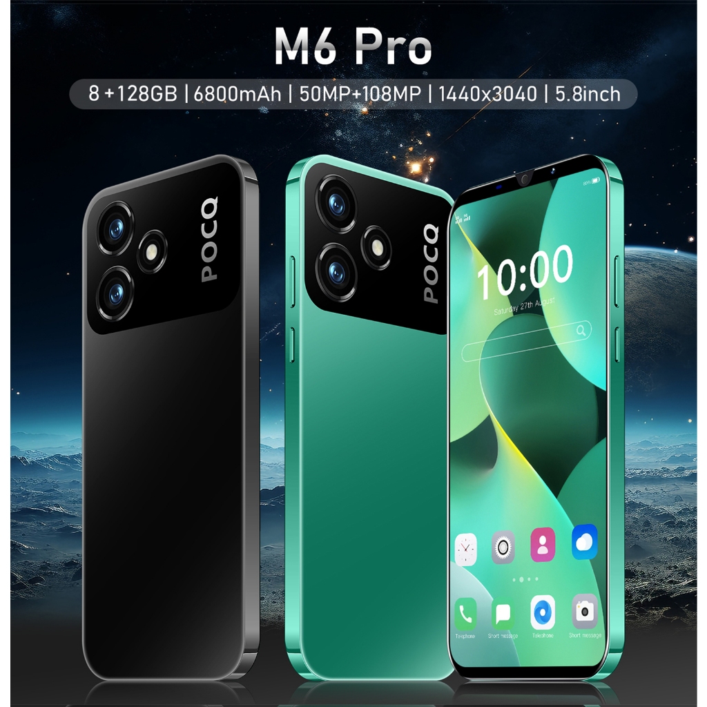 New M6 Pro smartphone with 5.8-inch screen, 8+128GB memory, 6800mAh ...