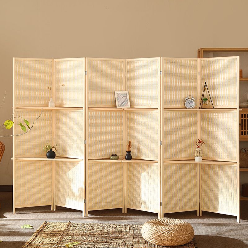 room divider with shelf Home Decorative Screen Folding Partition Simple ...