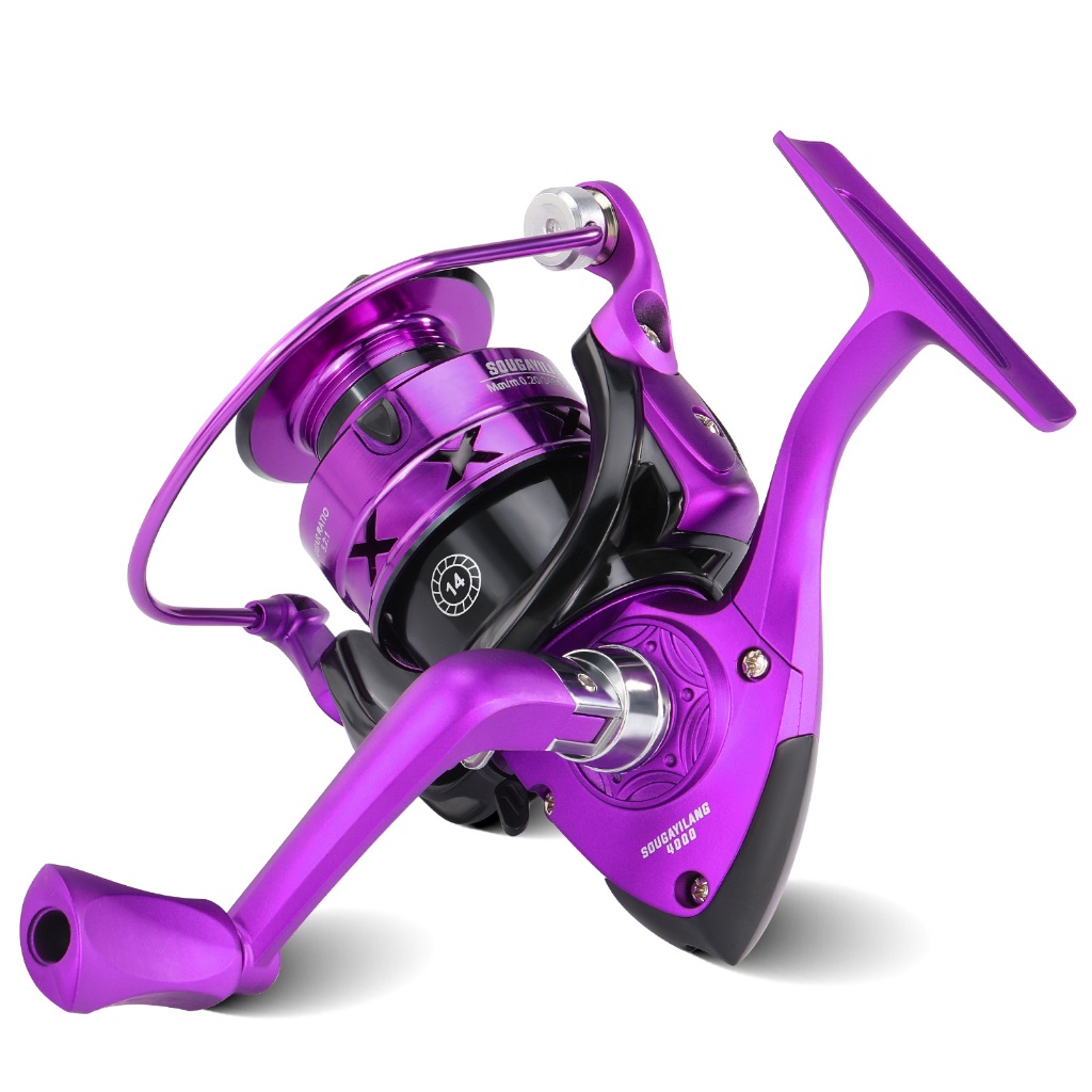 Sougayilang Power Handle Reel Full Metal 1000-5000 5.0:1/4.7:1 ...