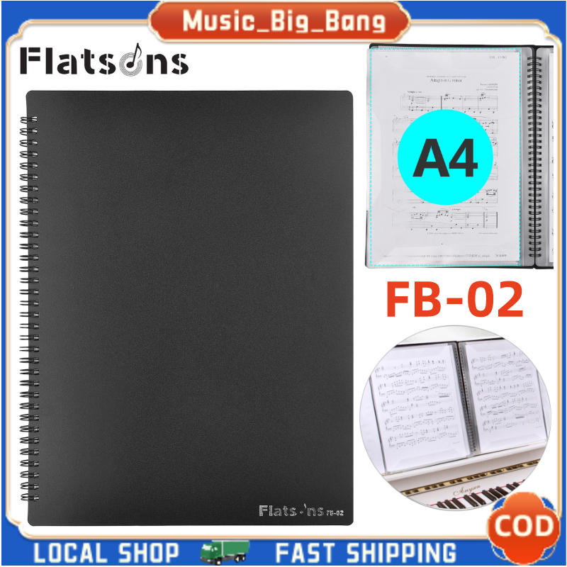 [LOCAL MUSIC] Flatsons FB-02 A4 Size Music Score Holder Paper Sheet ...