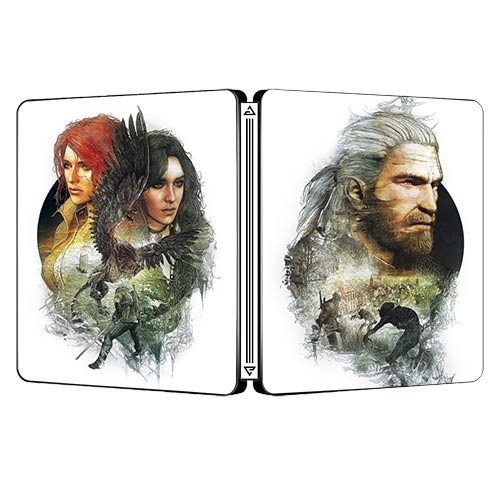 (Steel case only, no game disc)The Witcher Jennifer | For PS4/PS5 ...