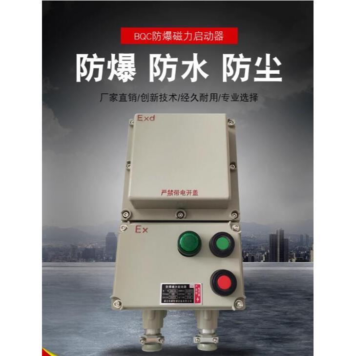 Explosion proof magnetic starter BQC/BQD53- 100A motor switch ...