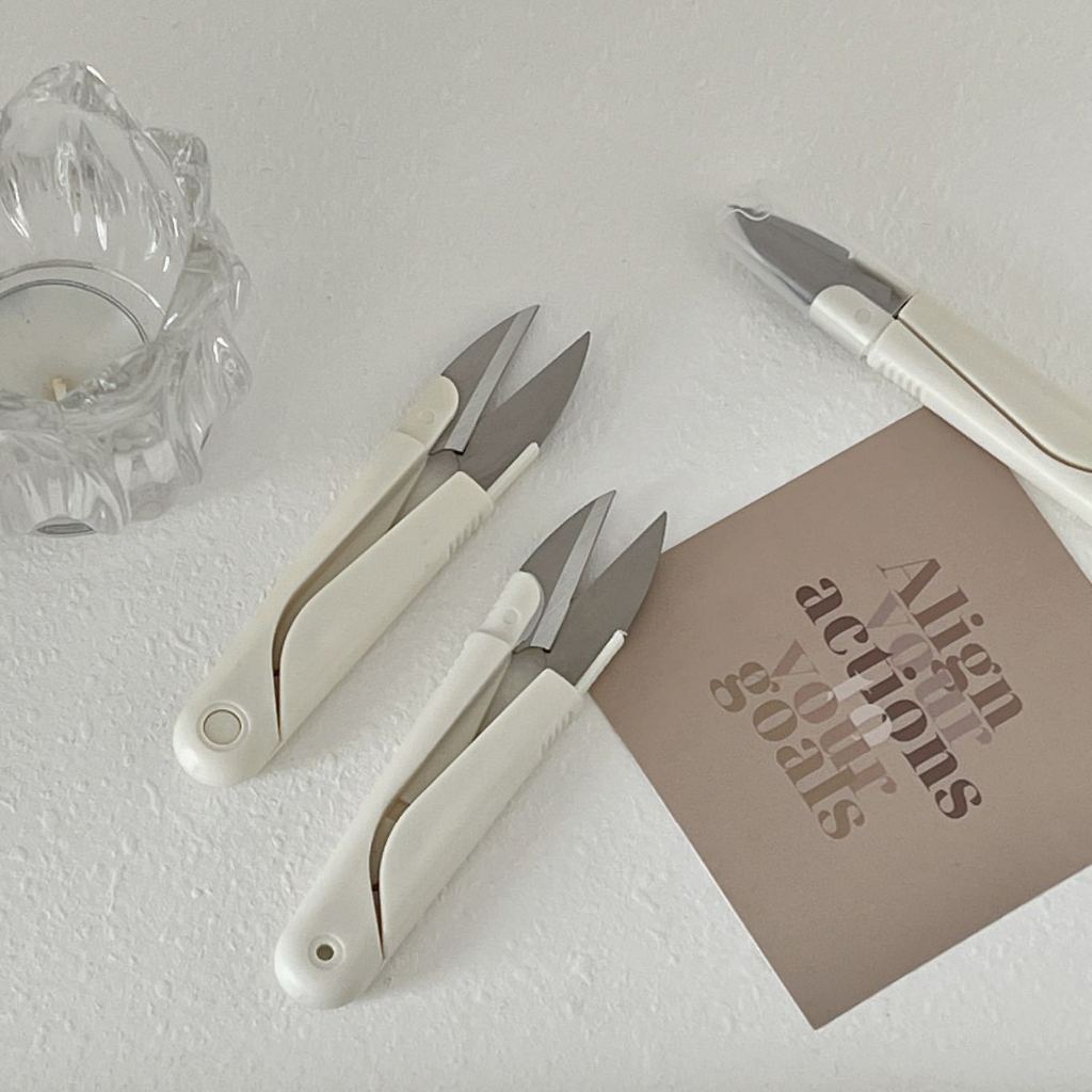 Ohaya | Ins Minimalist U-Shaped Thread Cutter Sewing Cross Stitch ...