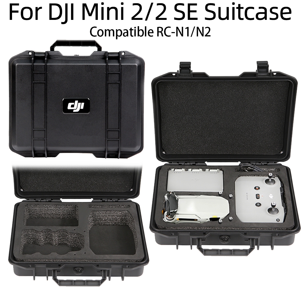 （No Drones ）Drone Explosion-Proof Box For Mini 2/ Mini 2 Se /Mini 4K Hard Shell Storage Portable ...