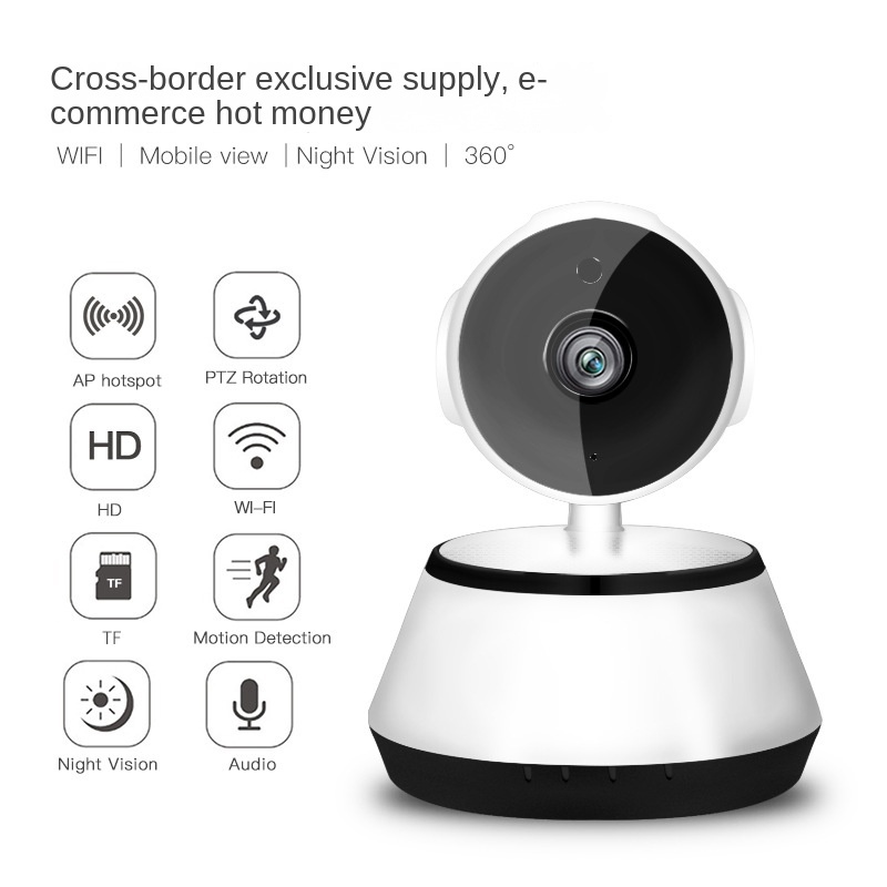 CCTV Wireless Camera Panoramic 360° Camera With High Definition Night ...