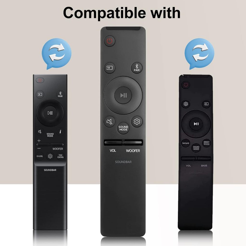 Soundbar Remote for Samsung Sound Bar Home Theater remote Audio ...