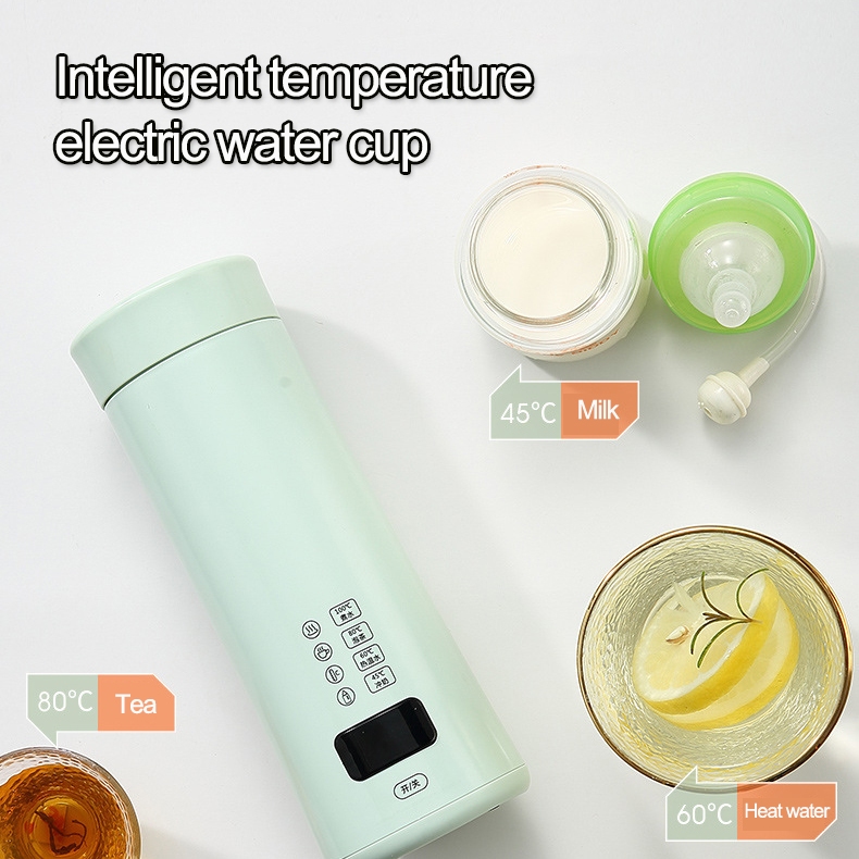 Portable USB Electric Water Cup 220V/USB Dual Power SupplyElectric ...