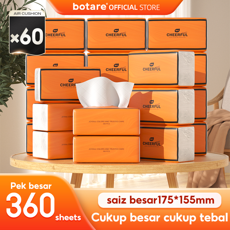 Botare Air-Cushion tissue paper 60 packs | Shopee Malaysia