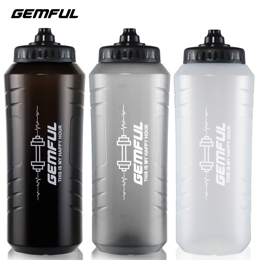GEMFUL Sports Water Bottle 1000ml Squeeze BPA-Free Botol Air Sukan Easy ...