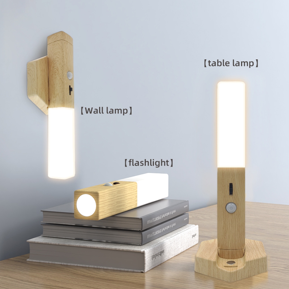 Intelligent human body sensor lamp breastfeeding night light flashlight ...