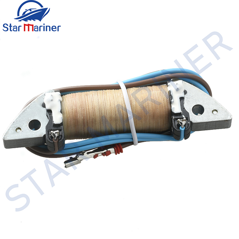 6F5-85520-10 CHARGER COIL ASSY fit For Yamaha Outboard 40HP 40 E40 JK ...