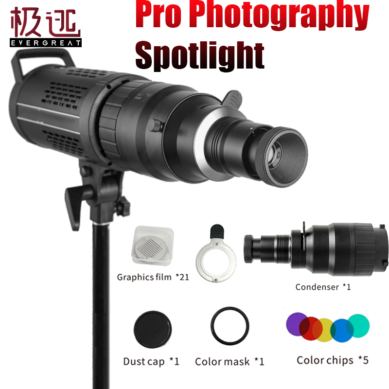 Professional Light Condenser Projector For Bowens Mount Video Light ...