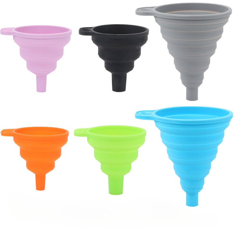 Kitchen Funnel, Small and Large, Kitchen Gadgets Accessories Foldable ...