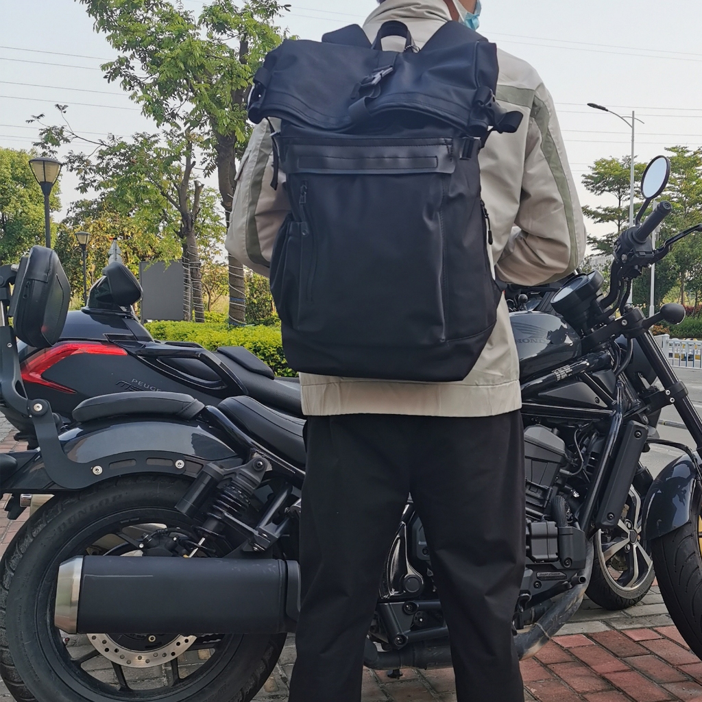 MOYYI Schoolbag book college laptop backpack Beg Rider Waterproof ...