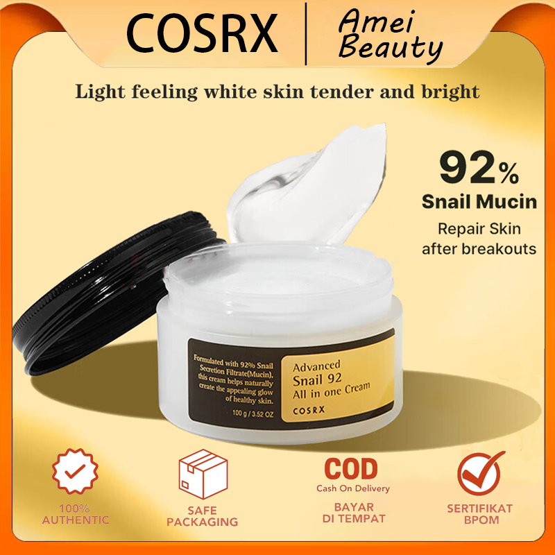 COSRX Advanced Snail 92 All-in-one Skin Cream 100ml Advanced Snail ...