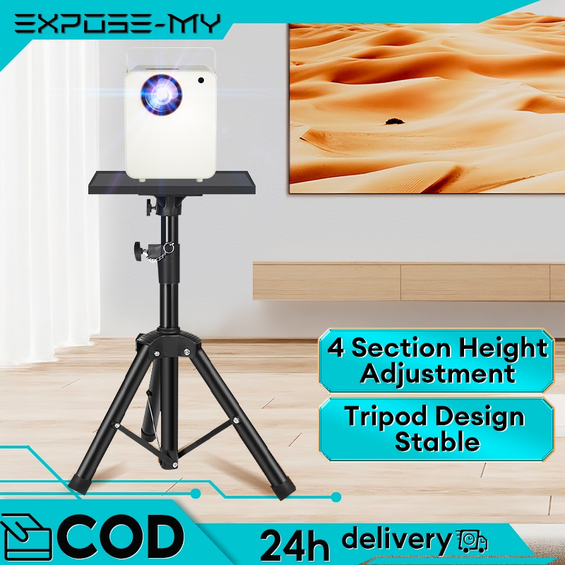 EXPOSE Adjustable Height Projector Tripod Stand For Laptop (60-180cm ...