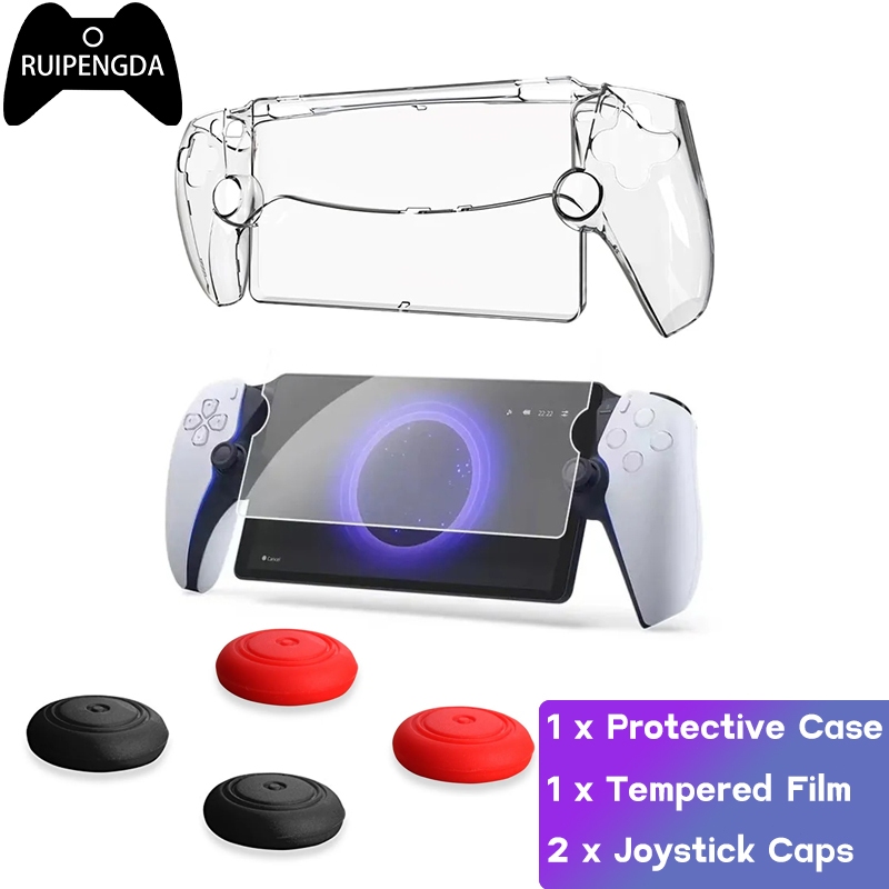 For PS5 Crystal Skin ABS Protector Cover Case For PS5 PlayStation5 ...