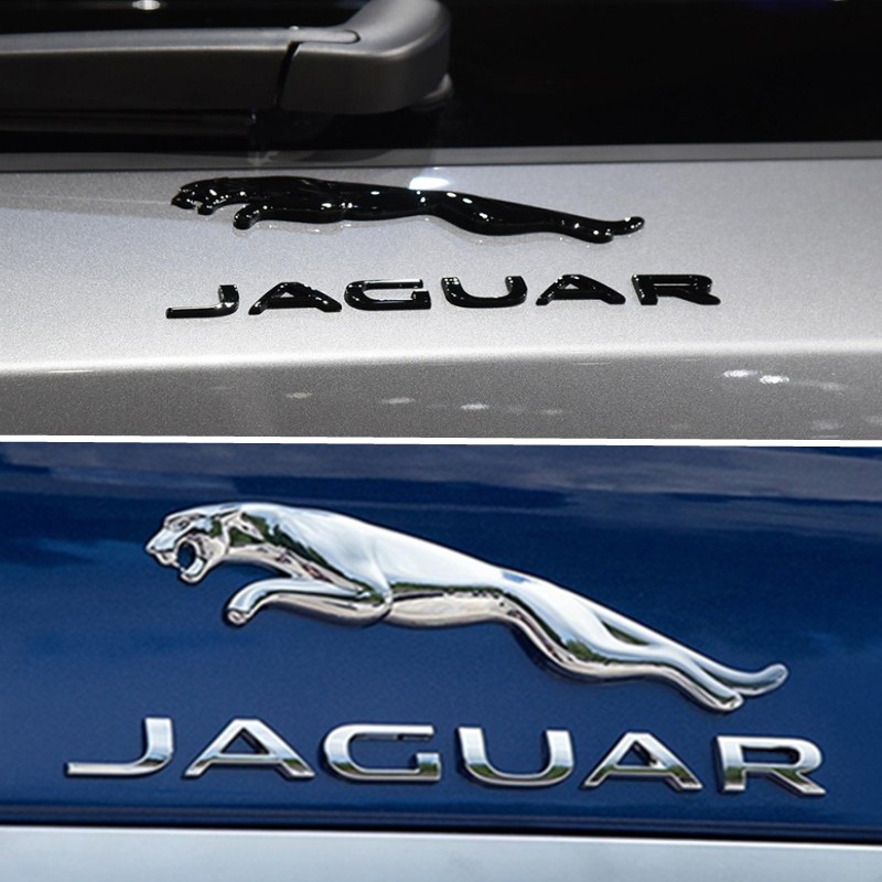 【Jaguar】 Car Logo JAGUAR Emblem Sticker for Back of the CarJaguar XJ XF ...