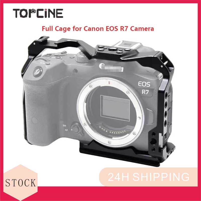 Topcine R7 Cage for Canon EOS R7 Camera Cage with Quick Release Plate ...