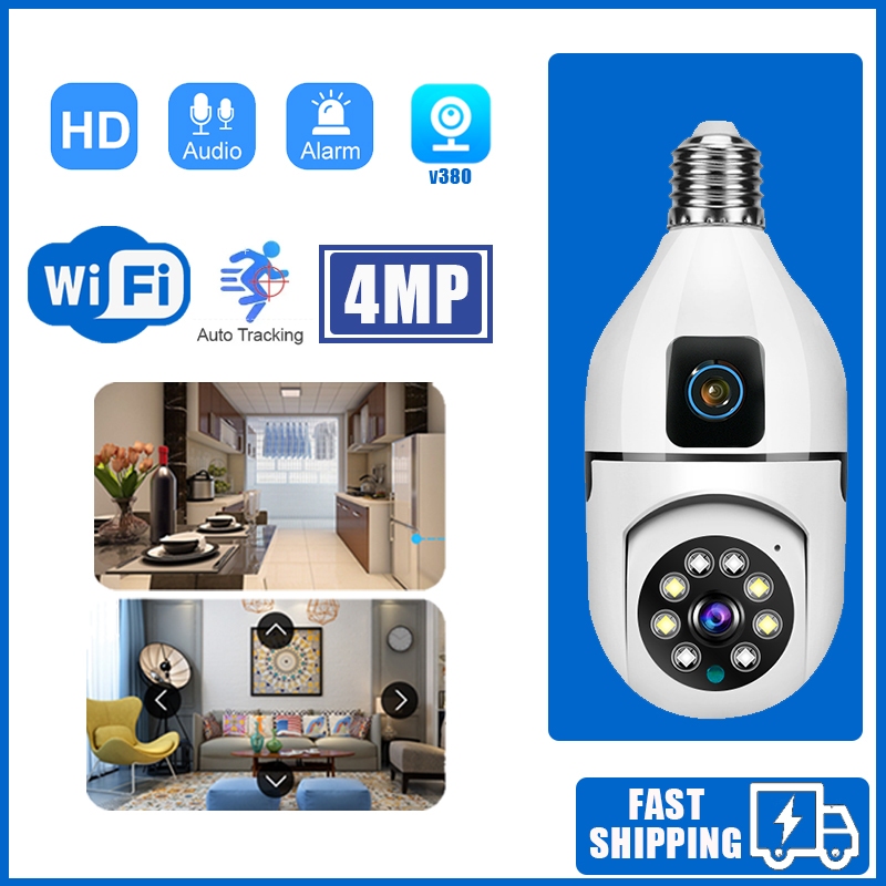 V380 CCTV Camera WiFi Wireless Network Security Home Outdoor 4PM 2K ...