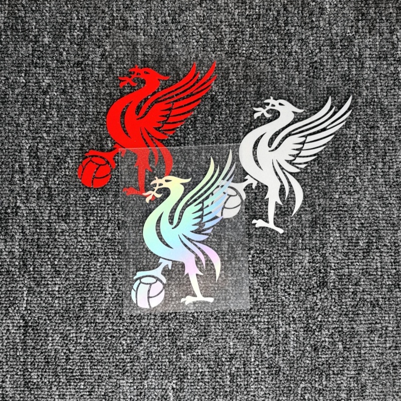Car Stickers Football Liverpool Reflective Decoration For Windshield ...