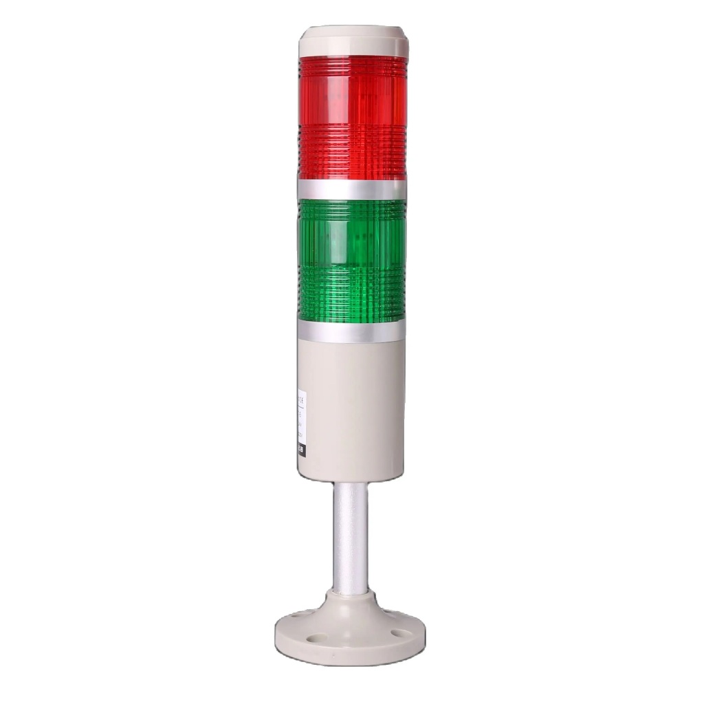 TB50-2T 50mm Signal Tower Light Red and Green Color Led Always bright ...