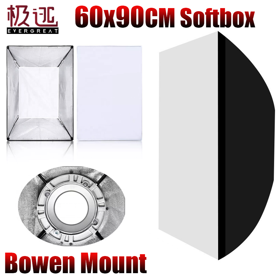 60X90cm Professional Softbox Bowens Mount Softbox Photography ...