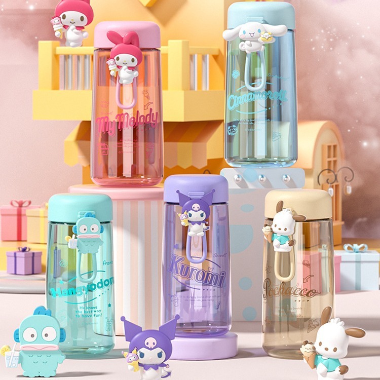 Water Bottle Direct Drink Train Portable Kettle Sanrio Cartoon Students ...