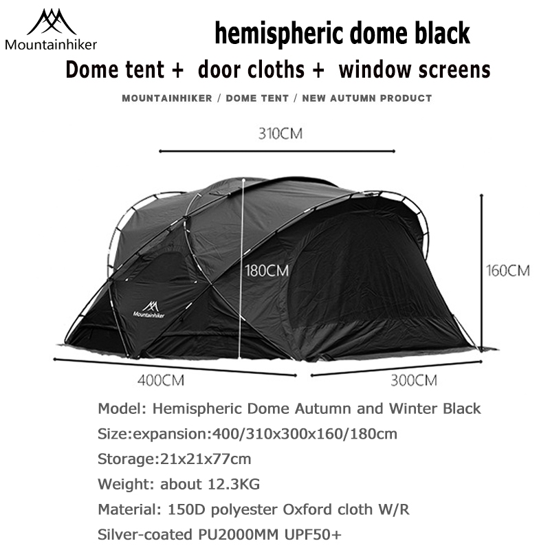 MOUNTAINHIKER Outdoor Camping Dome Tent Outdoor Dome Tent Camping ...
