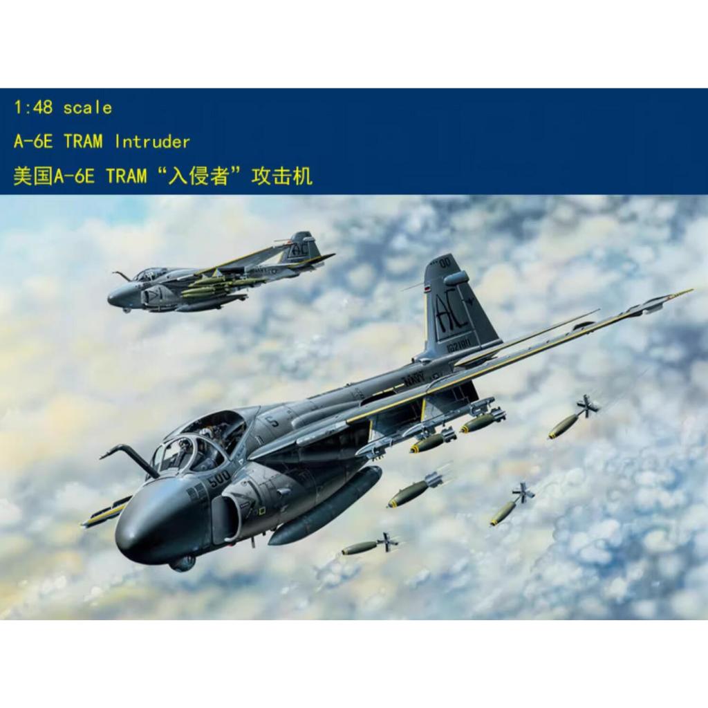 Hobbyboss 1/48 81710 Grumman A-6E TRAM Intruder Trumpeter Model ...