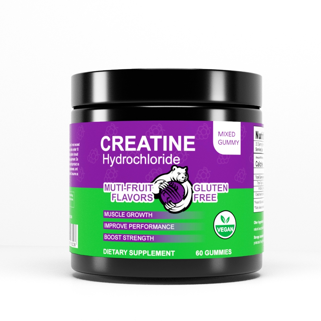 Creatine Monohydrate Gummies Boost Focus Strength And Endurance Anti